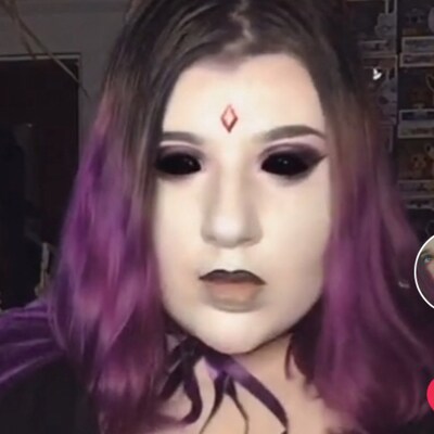 Teen Titans Raven Inspired Cosplay Red Forehead Diamond - Etsy