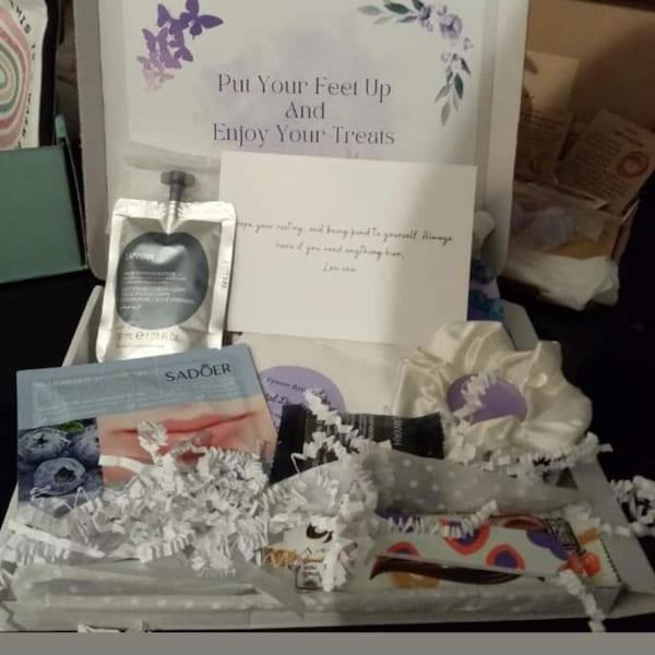 50th Birthday Pamper Box for Her, 50th Birthday Gifts, Ladies Gifts ...