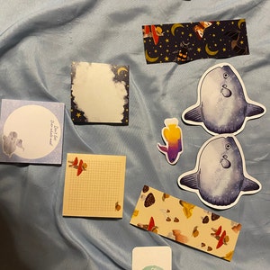 Great White Shark Sticky Notes, Shark Sticky Notes, Ocean Sticky Notes ...