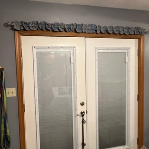 New CUSTOM Window Rod SLEEVES Sleeve Valance Topper Many Colors ...