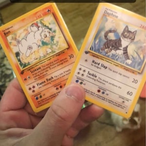 Your Pet as a Pokemon Card - Etsy