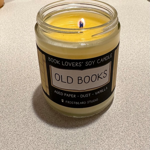Stay Home and Read︱book Lover Candle︱book Candle Scent︱book Inspired ...