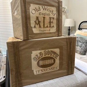 12 Prohibition Bootlegger Crate Labels JPG Set 8.5X11 Speakeasy Roaring ...