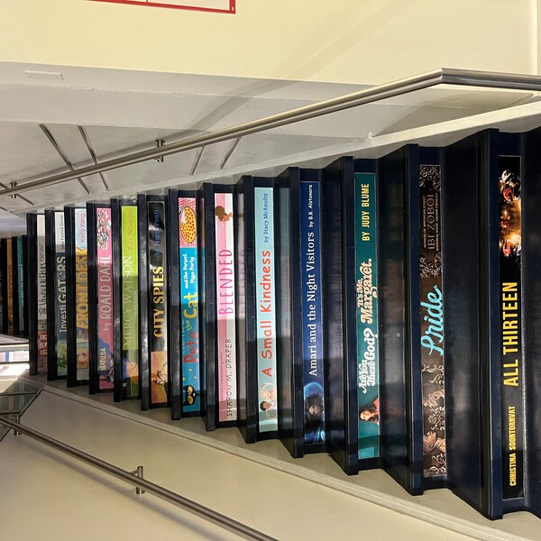 Book Stair Decals, Stair Riser Decals, Book Spine Stair Decals ...