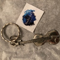 Paint Tube Key Ring, Paint Tube Keychain, Silver Pain Tube, Artistic ...