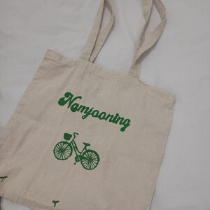 BTS Taehyung LAYOVER Hand-painted Tote Bag - Etsy