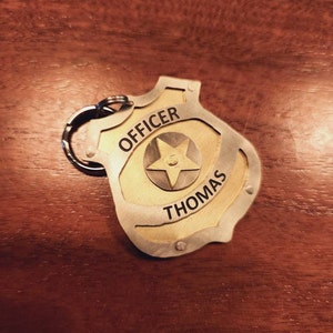 K9 Officer Police Badge Dog Tag-custom Engraved Dog Collar Tag-law ...