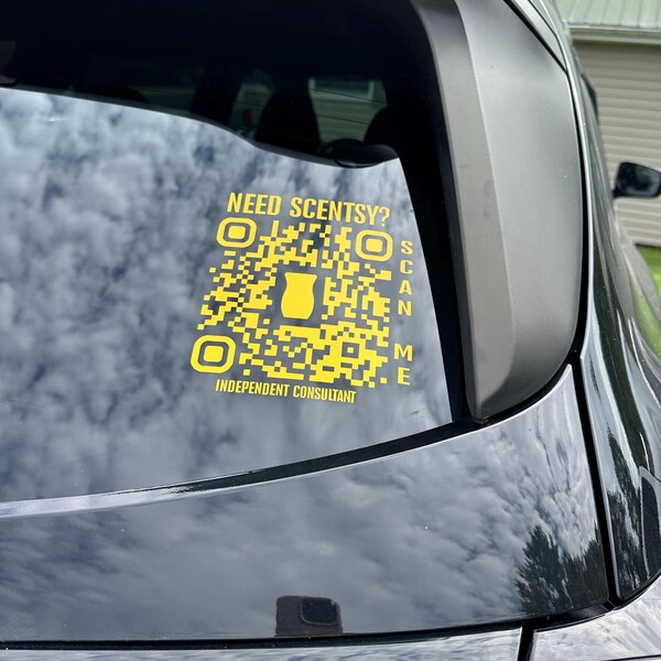 Design Your Own QR Code, Design Your Own Window Sticker, Custom Decal ...