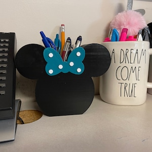 Mickey Mouse 3D Printed Disney Sticky Note Holder for Desk - Etsy