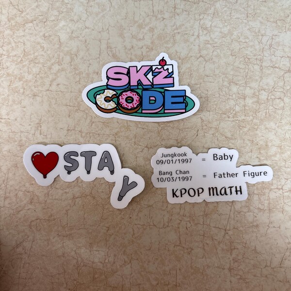 Skzoo Wolf Chan Free Hugs! Stray Kids Sticker Kpop Matte Vinyl and Laminated Vinyl Die Cut With ...