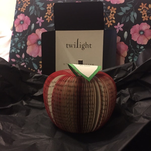 Personalized Twilight Apple - Red Apple - Handmade From Twilight Book ...