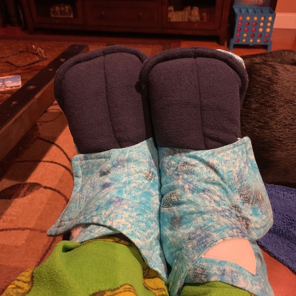 Microwave Foot Warming Booties for Cold or Painful Feet & Relaxation ...