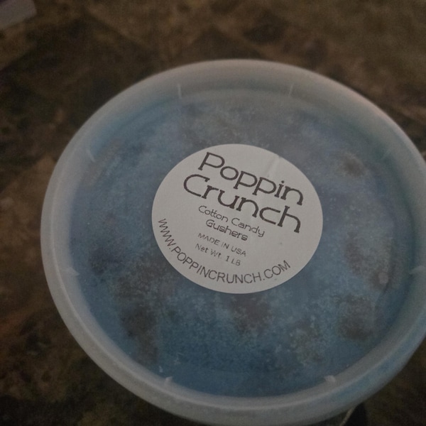 Poppin Crunch Blue Raspberry Gushers Candy Snacks 1 - 2 LBS - Choice of ...