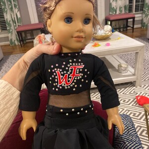 JAS Cheer Uniform for American Girl Doll - Etsy