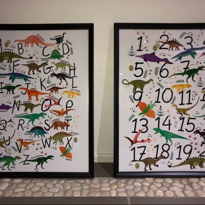 Kids Room Decor, Dinosaur, Kids Wall Art, Printable, Digital Download ...