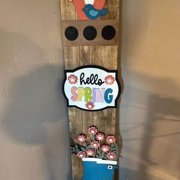 Whimsical Frog Shelf Sitter Sign | Mushroom Garden Decor | Boy or Girl ...