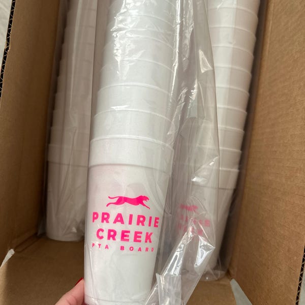 Custom Printed Styrofoam Cups, Foam Cups, Personalized Party Cups ...