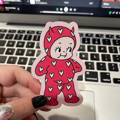 Devil Kewpie Doll Vinyl Sticker Kewpie Doll - Etsy Australia