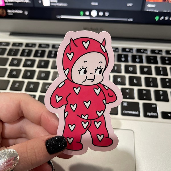 Devil Kewpie Doll Vinyl Sticker | Kewpie Doll - Etsy