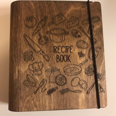 Custom Recipe Book Gift for Mom for Bride for Sister for Chef Any ...