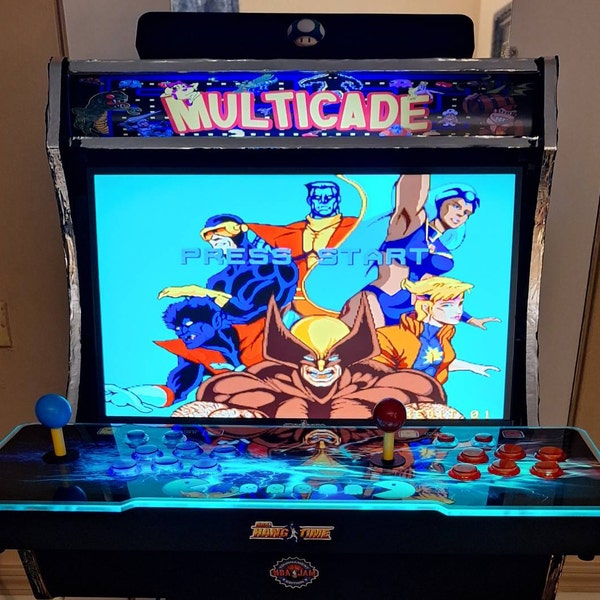 Mame Arcade Multicade Marquee for Reproduction Header/backlit Sign - Etsy