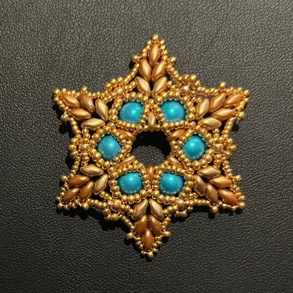 Tutorial Anais Brooch - Beading Tutorial, Instant Download, Pdf,jewelry Tutorials - Etsy