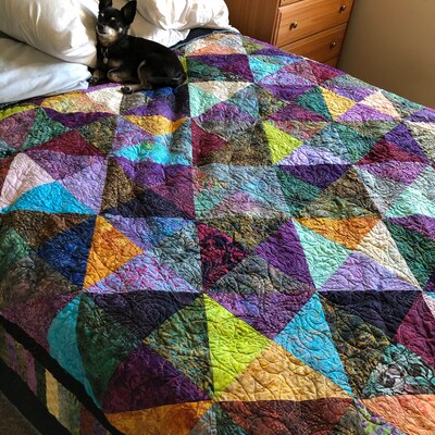 Queen Size Stunning Star Quilt - Etsy