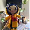 Crochet Ahsoka Tano Plush Custom Clone Wars Crochet Doll Jedi Padawan ...
