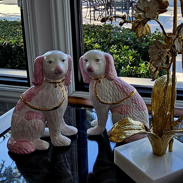 Porcelain Double Flamingo Centerpiece/planter With Bronze Ormolu Pink ...