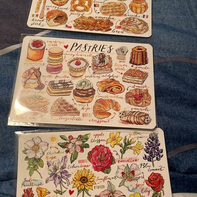 Pastries Postcard. - Etsy