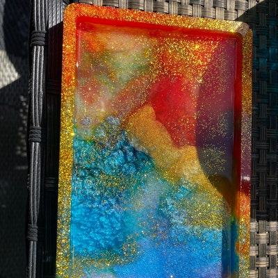 Mini Resin Tray, Rolling Tray, Custom Resin Tray, 4x6 Inches, Jewelry ...