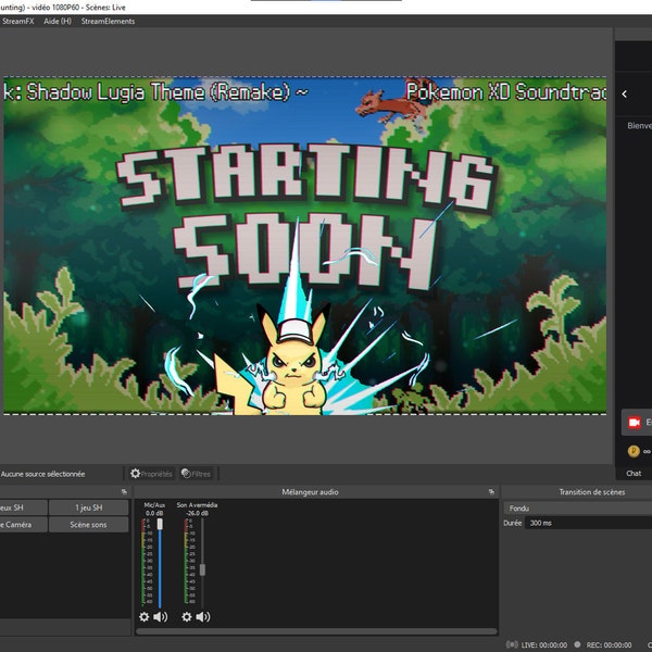 Pokemon Animated Screens, Cute Overlay , Twitch Screens , Animated ...