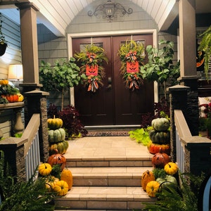 Extra Large Christmas Elf Wreath for Double Doors Nice Elf - Etsy