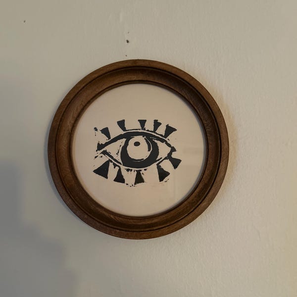 Brown Round Picture Frame All Sizes 2-16 Inches - Etsy