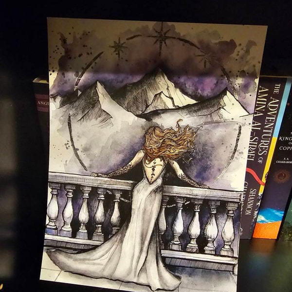 Feyre Archeron High Lady of the Night Court From ACOTAR Series - Etsy