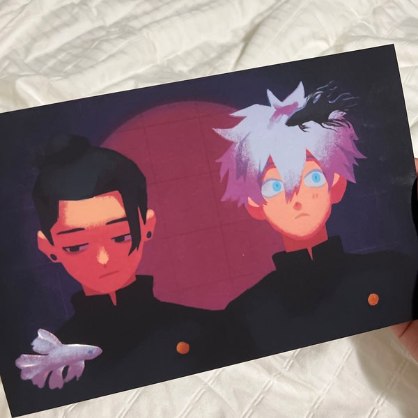 JJK | Satosugu Beta Fish Print - Etsy