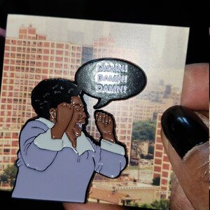DAMN! - Soft Enamel Pin - Etsy