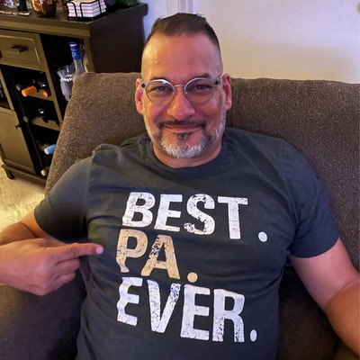 Best Pa Ever Shirt Pa Gift From Granddaughter Grandson Birthday Fathers ...
