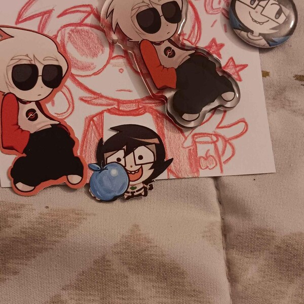 Homestuck Beta Kids Keychains - Etsy