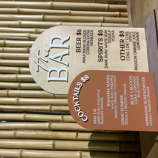 Table Numbers and Menu Signs Double Arch Table and Menu Sign Wedding ...