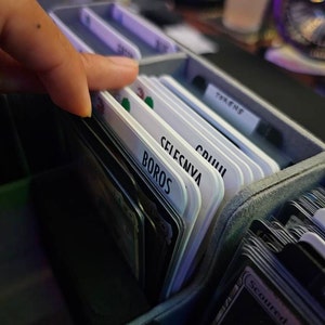 Sort MTG by Color Combinations Trading Card Dividers W/ FREE Labels ...