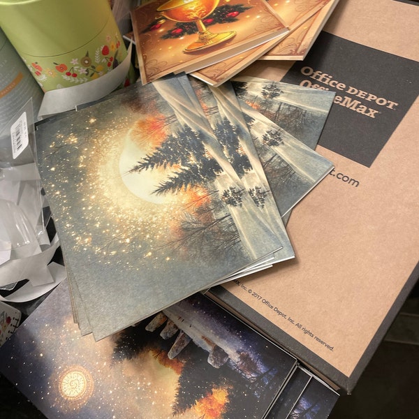 Winter Solstice Card, Unitarian Universalist Holiday Greeting Card ...