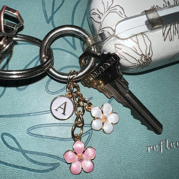 Customized Keychain With Personalized Letter Initials, Personalized ...