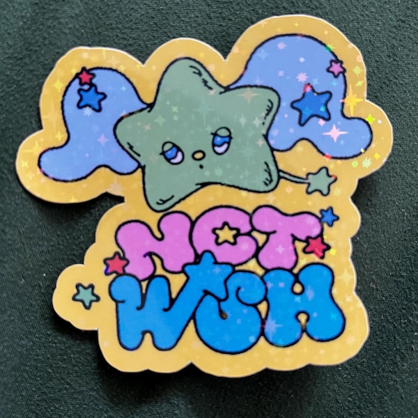 NCT WISH Holographic Vinyl Sticker Decal - Etsy
