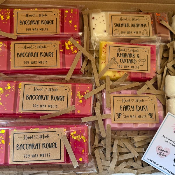 Snow Angel Soy Wax Melts. Snow Fairies. Strong, Highly Fragranced ...