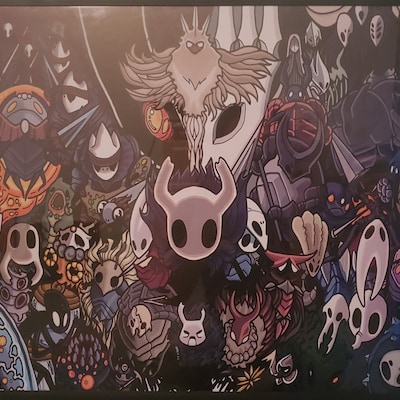 Hollow Knight Poster, Hollow Knight Game, Hollow Knight Artwork, Hollow ...