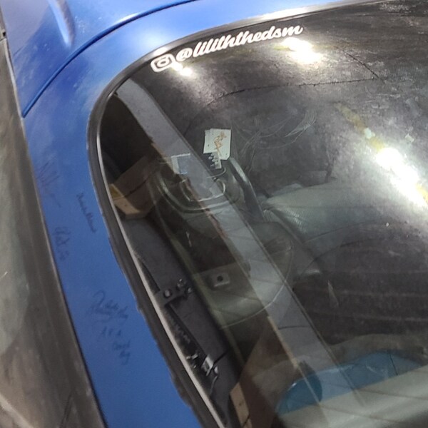 Instagram Decal, Instagram Car Decal, Window Decal, Instagram Business ...