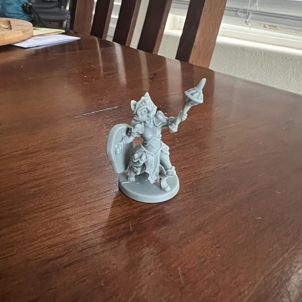 Female Orc Warlock Mage Miniature 3D Resin Printed 28-32mm Tabletop ...