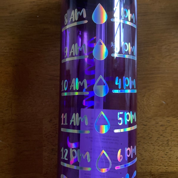 Custom Water Bottle | Water Bottle Tracker | Water Bottle ...