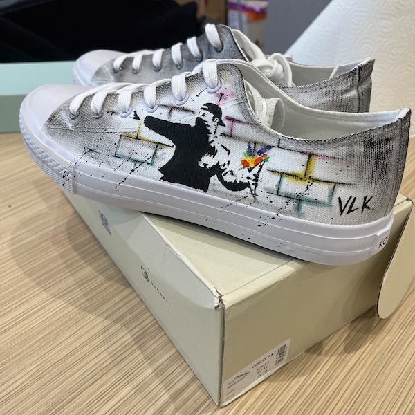 My Valentine Hand Painted Shoes - Etsy